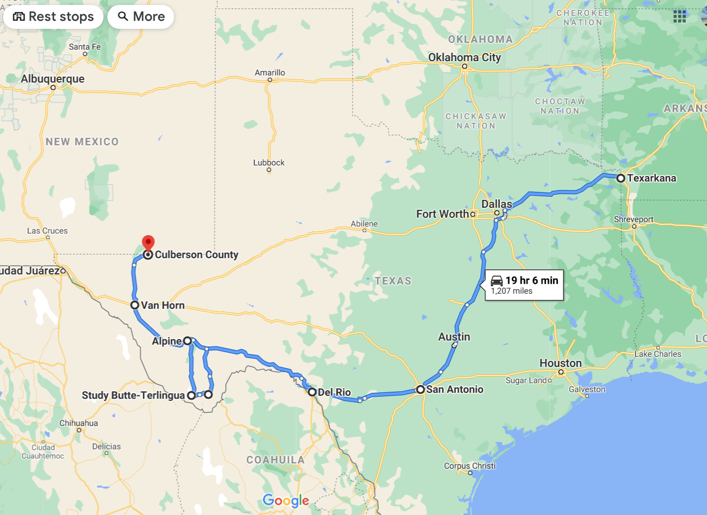 Reflections on our thousand-mile journey across the great state of ...